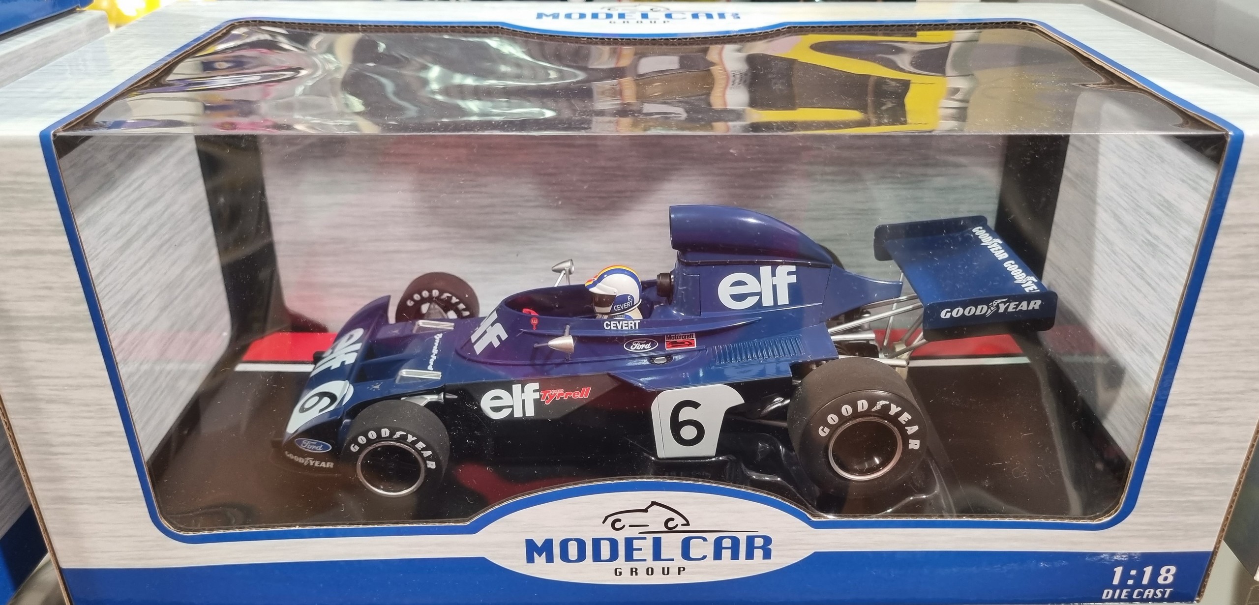 Tyrrell Ford 006 1973 Belgium F1 GP Francois Cevert 1/18 Model Car ...