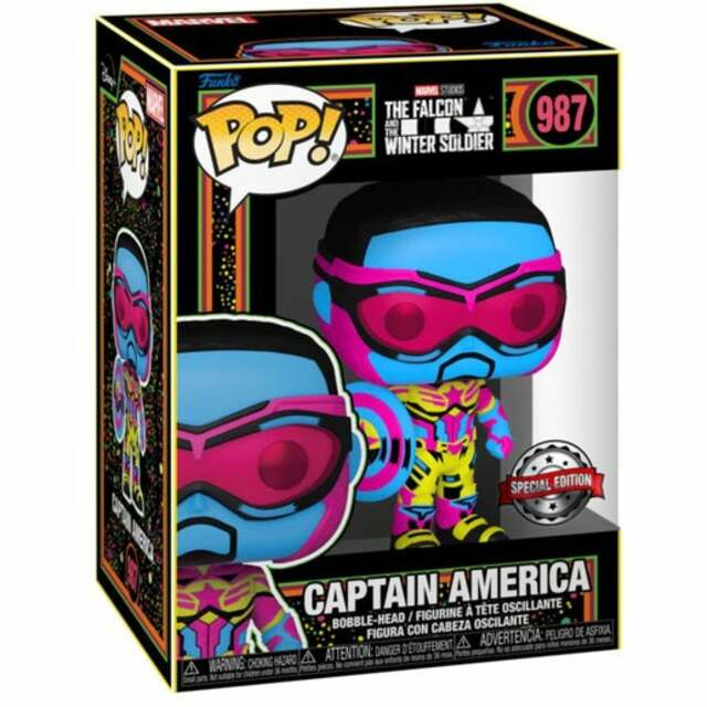 Funko Pop Vinyl: Marvel #987 Falcon & The Winter Solider: Captain ...