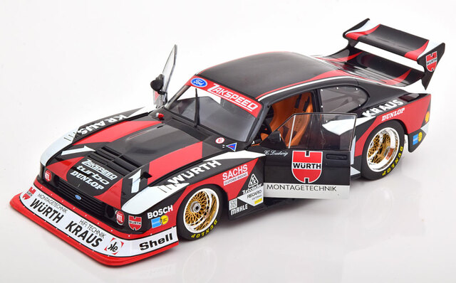 Ford Zakspeed Capri Turbo Gr.5 Wurth DRM 1980 Klaus Ludwig 1/18 Werk83 ...