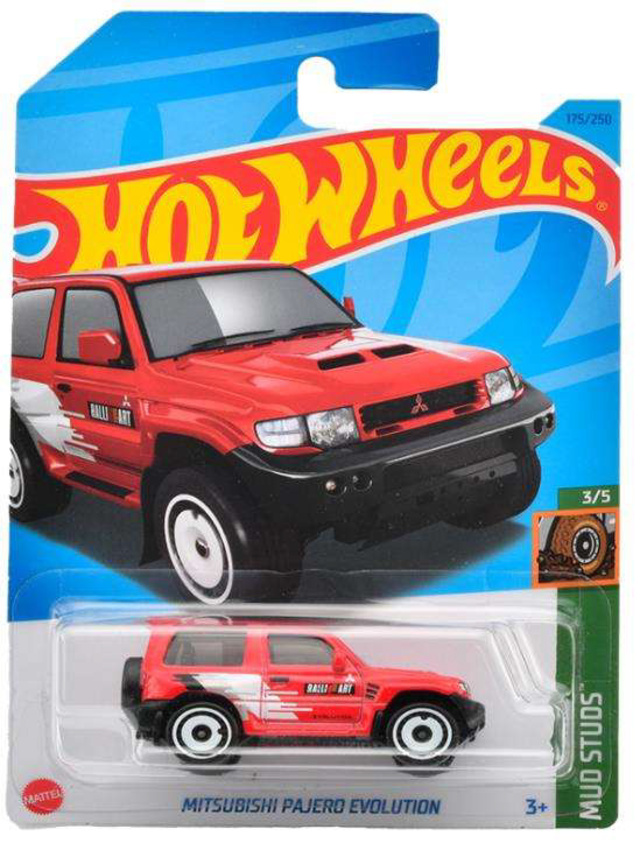 Hot Wheels Mud Studs Mitsubishi Pajero Evolution - Scale Hobbies Ltd