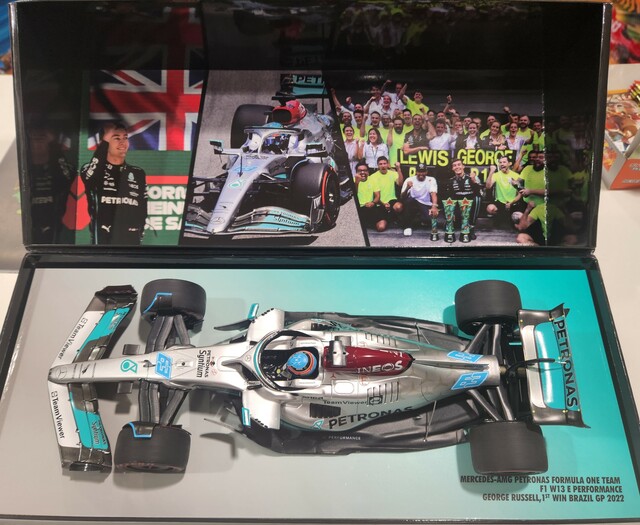 Mercedes-AMG F1 W13 E Performance 1st victory Brasil GP F1 George ...