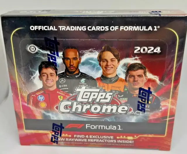 2024 Topps Chrome F1 Formula 1 Qualifying Lap Trading Cards - Scale ...