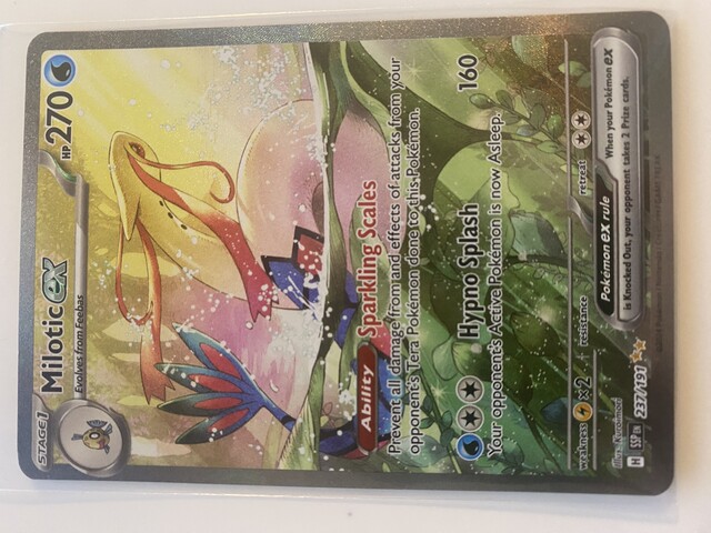 Pokémon TCG: Milotic EX 237/191 SIR - Scale Hobbies Ltd